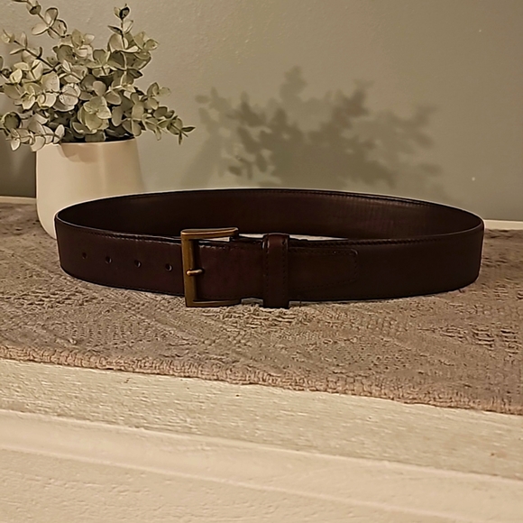 Prada | Accessories | Prada Leather Belt | Poshmark